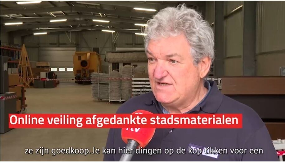 Stad Herentals verkoopt afgedankte materialen in online veiling | Belga Veilingen Auctions ...